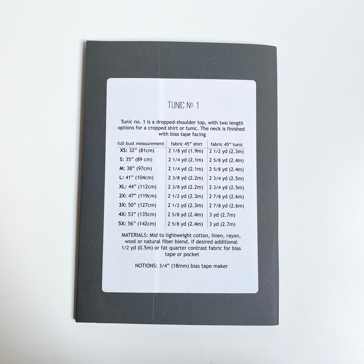 100 Acts of Sewing - Tunic no. 1 – Bolt & Spool