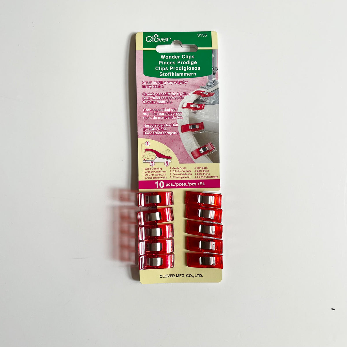 Clover Wonder Clips - 10 pack – Bolt & Spool
