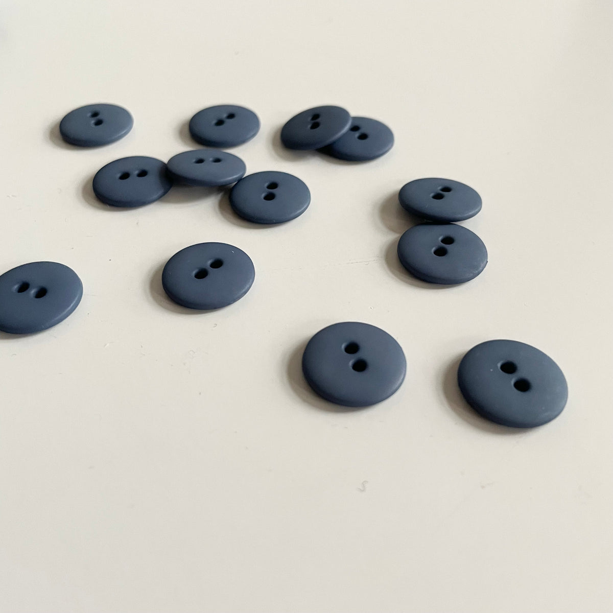 Plastic Two-Hole Button – Bolt & Spool