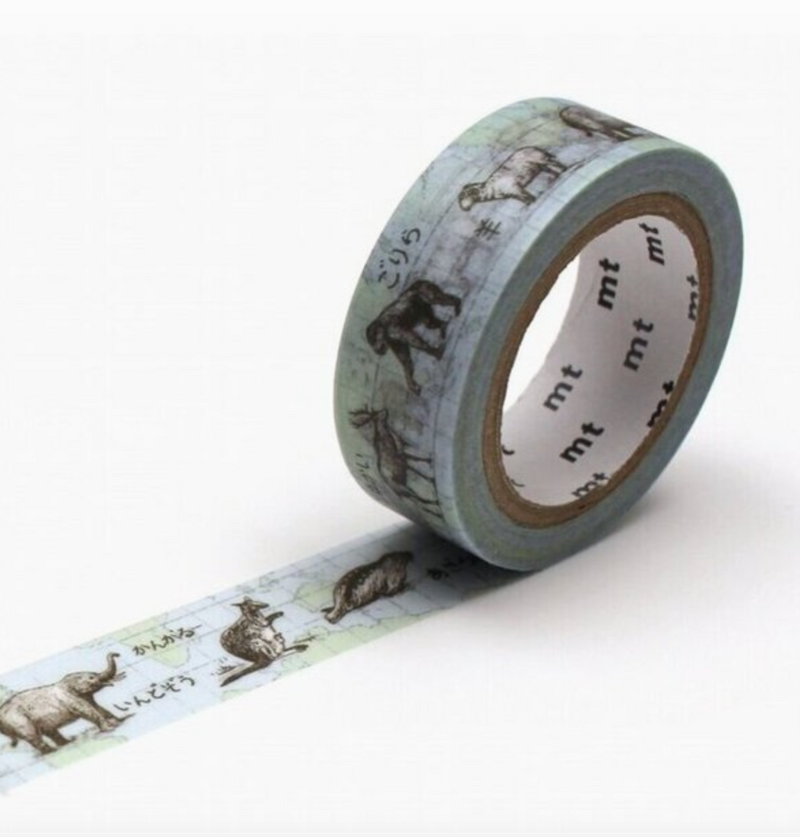 MT Washi Tape - World Animals – Bolt & Spool