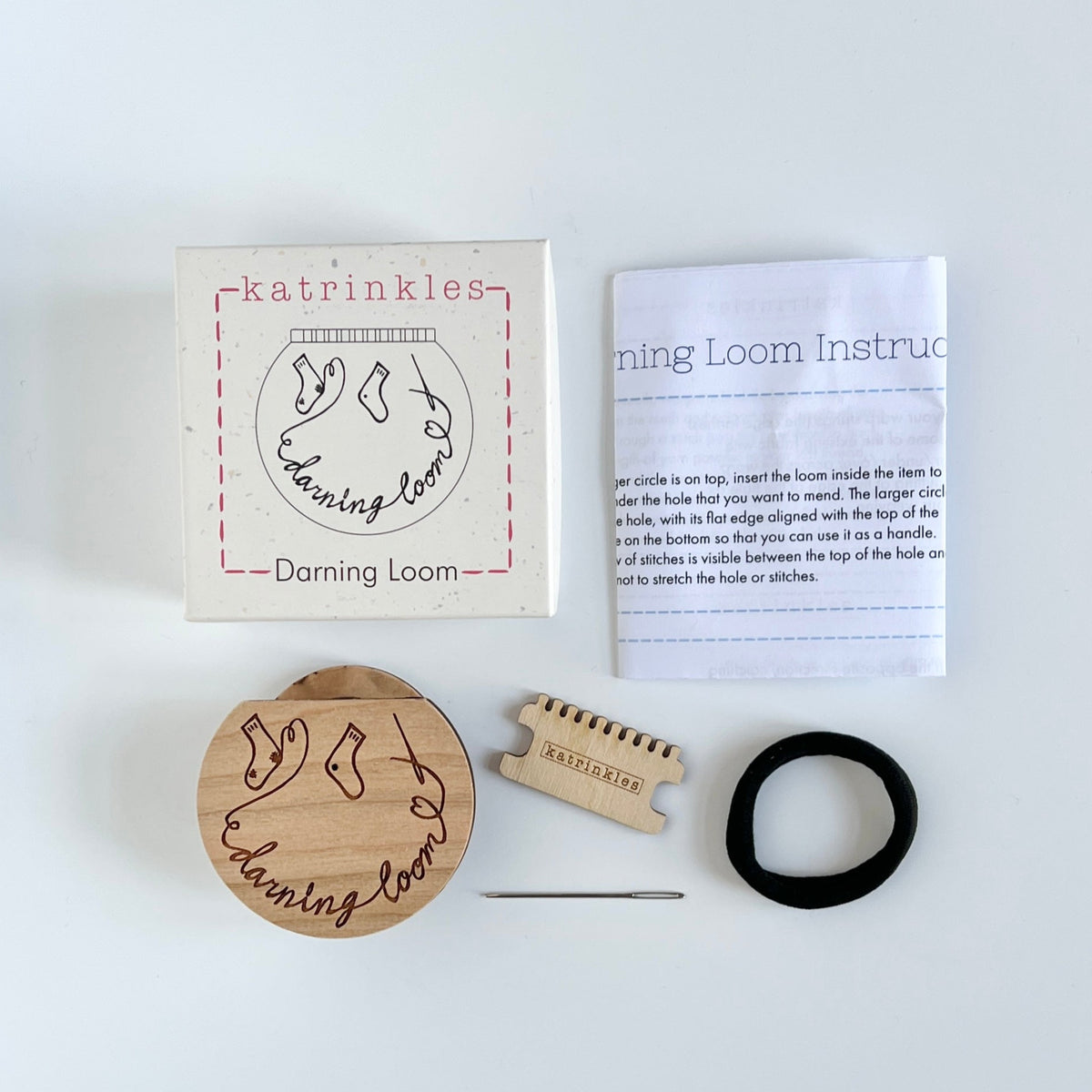 Darning & Mending Loom Kit – Bolt & Spool