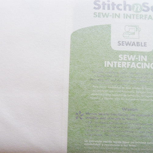 Stitch 'n' Sew Pattern Material / Sew-In Interfacing – Bolt & Spool
