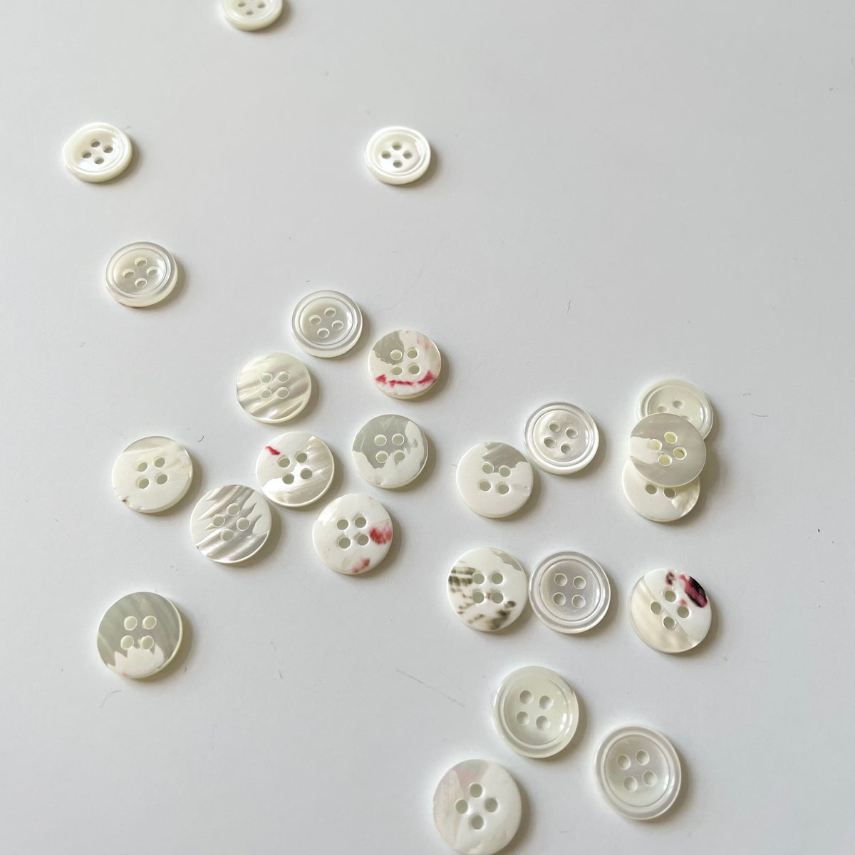 Troca Shell Shirt Button - Ivory – Bolt & Spool